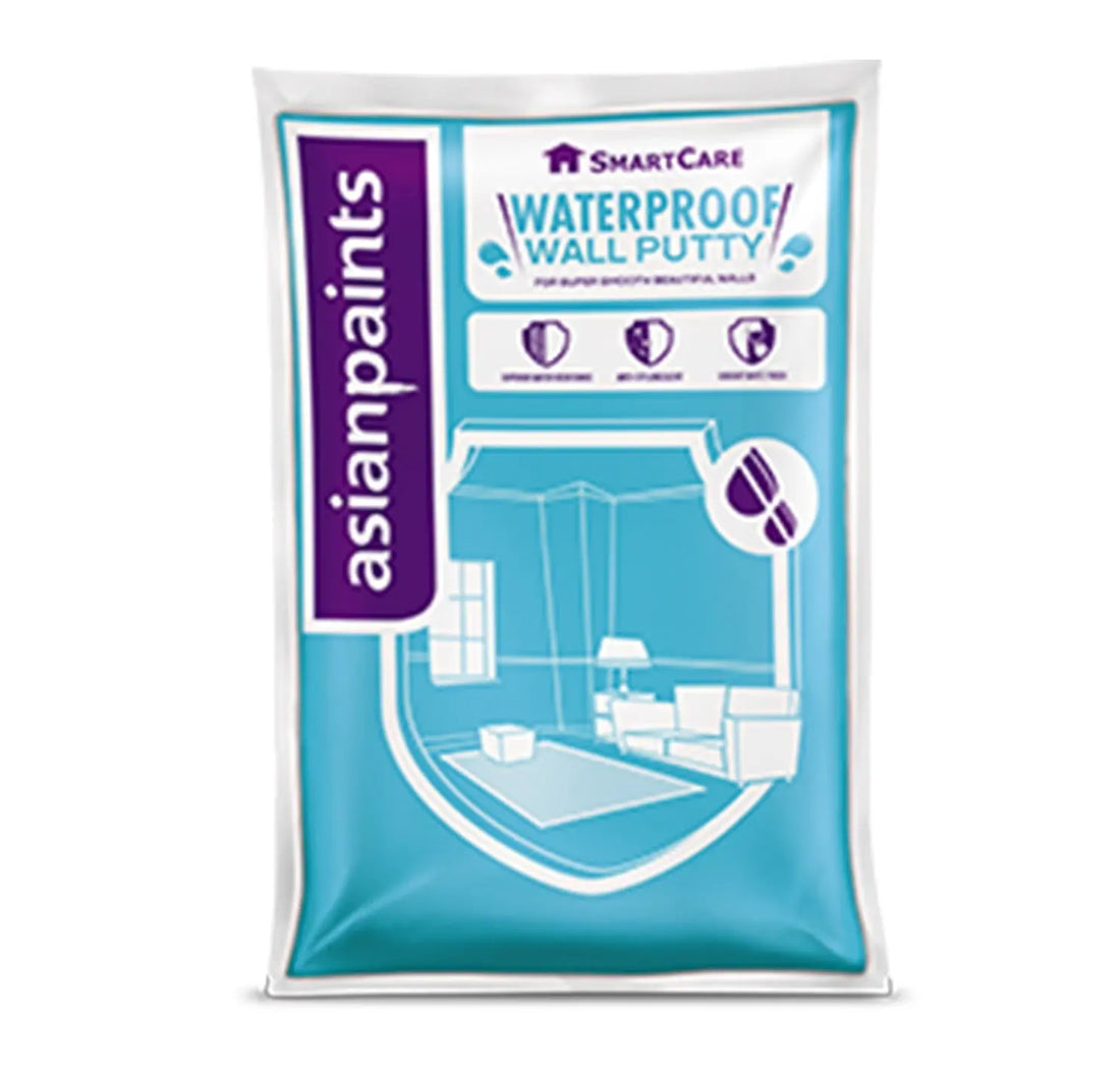 Waterproof Wall Putty by Asian Paints - 1kg White for Interior Walls ...